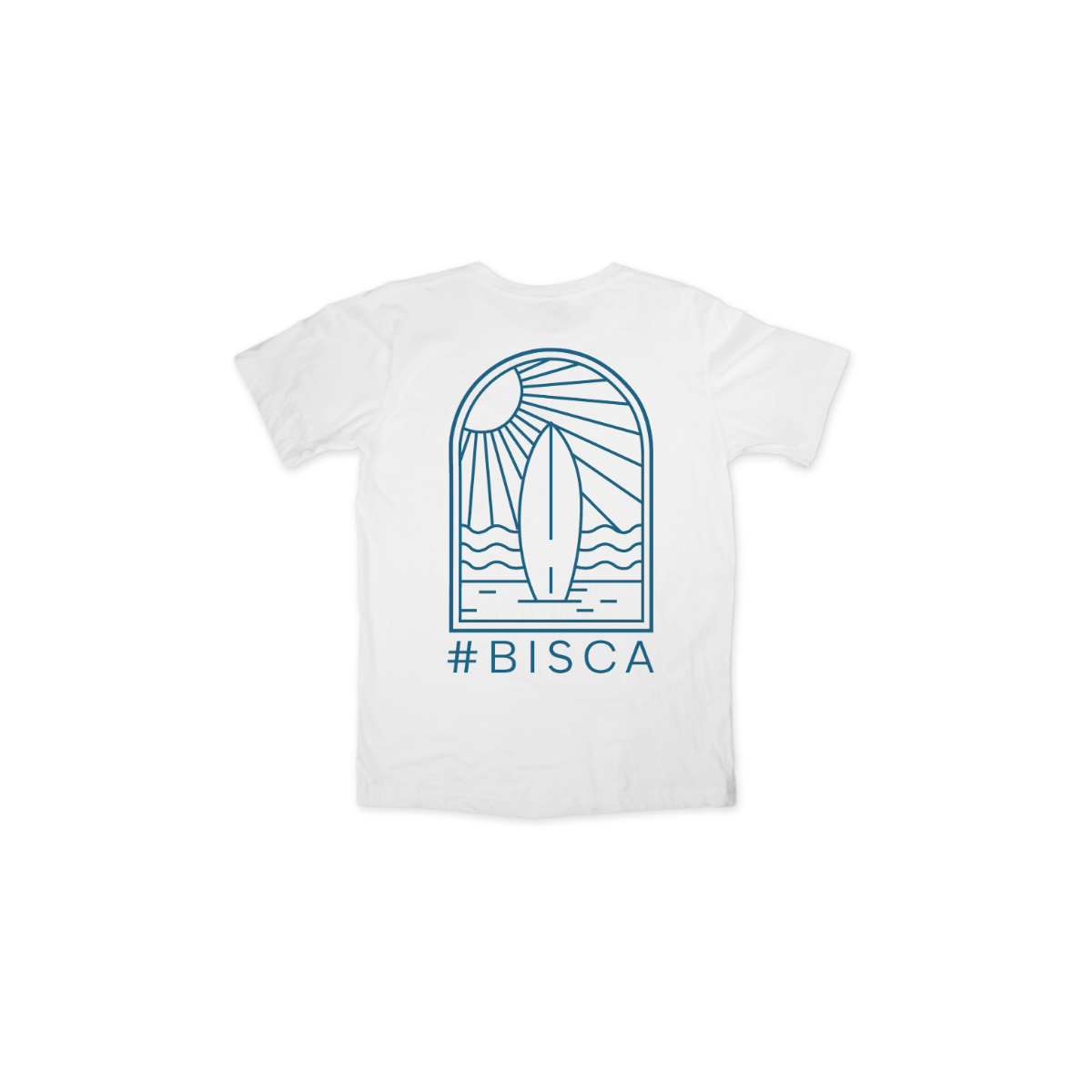Tee-Shirt Blanc Arche #Bisca